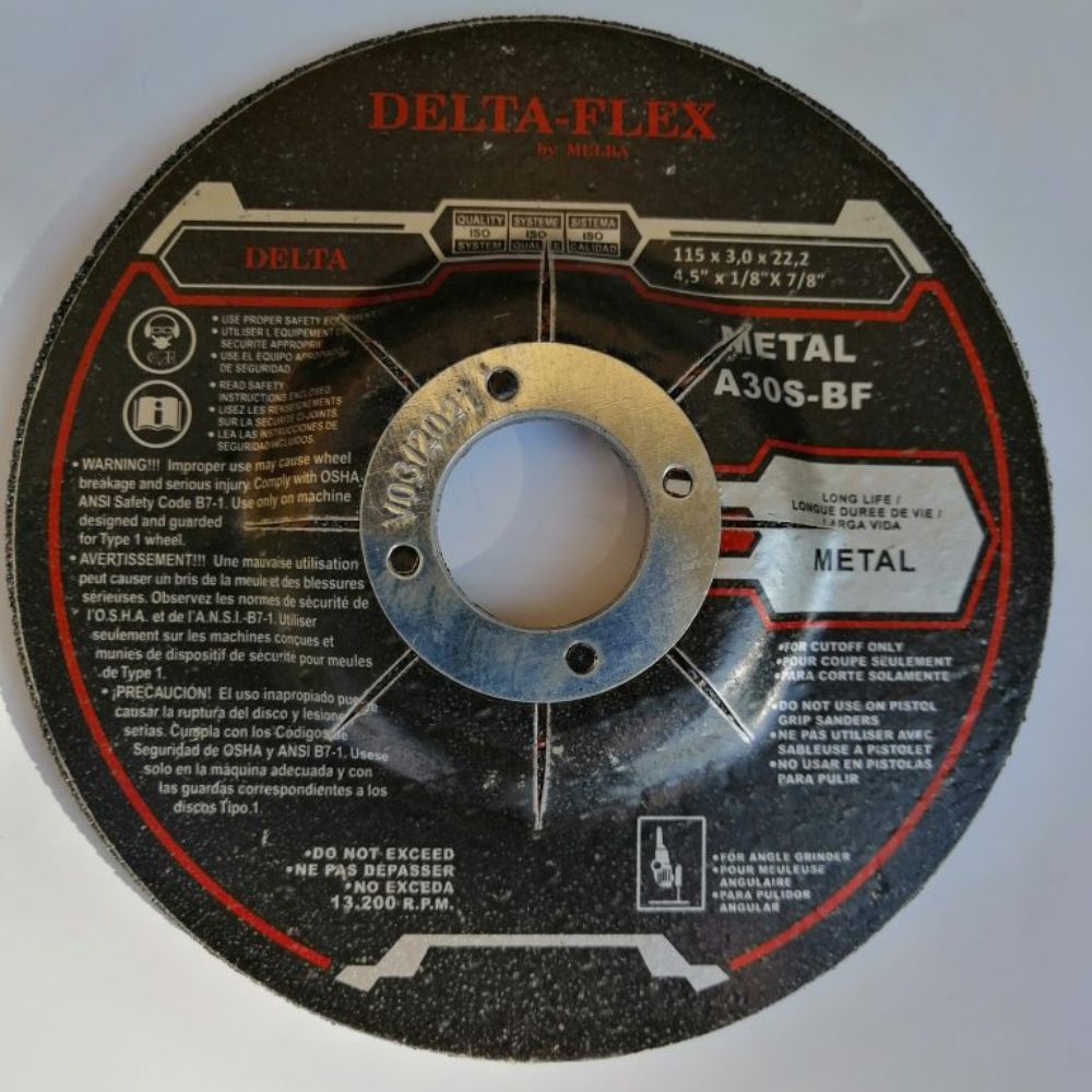 Disco de corte Delta-Flex METAL A30S-BF - Marviv.cl